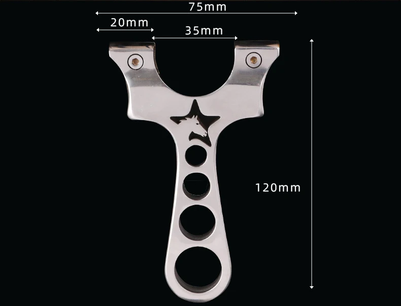 Stainless Steel Slingshot Riffle Powerful Outdoor Hunting Chinese ...