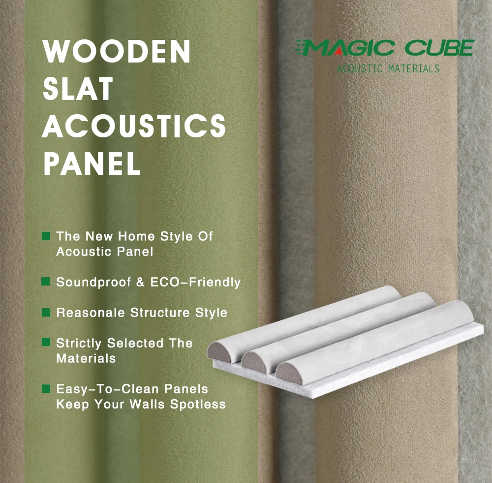 Decorative Acoustic Panel Wooden Slat Akupanel Modern Sound Insulation ...