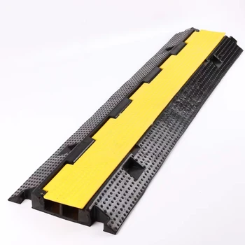 Flexible Rubbers 3 Channel Size Cable Protector For Roadway Safety ...