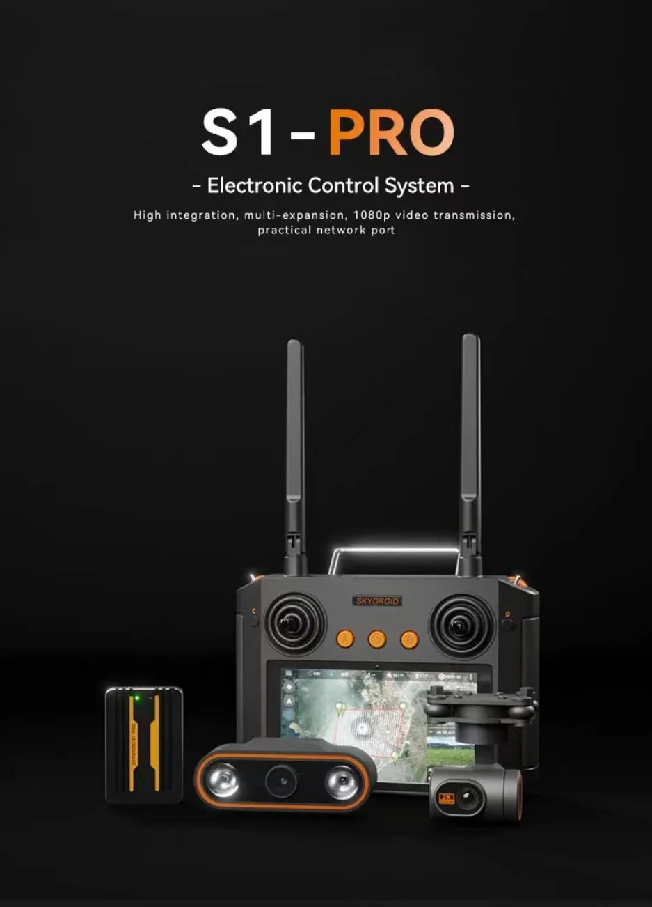 Skydroid S1 PRO 1080P Video Streaming Transmission H12 Pro Remote C10 3 ...