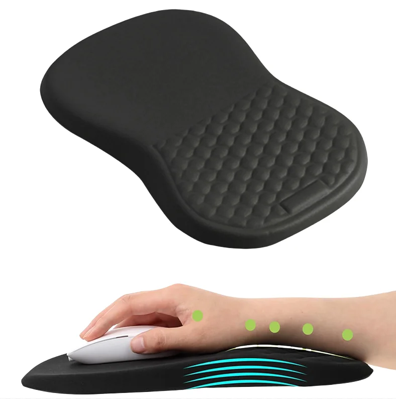 OEM Design Heated Mouse Pad Ergonomic Keyboard Wrist Rest Pad Padded ...