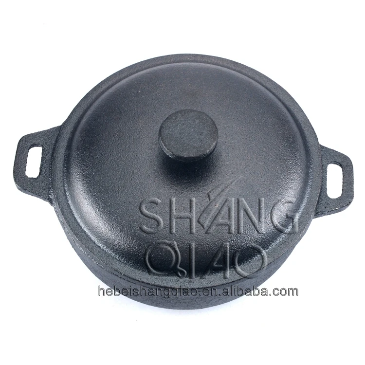 Mini Cocotte Pre-seasoned Cast Iron Mini Casserole with Lid Egg ...