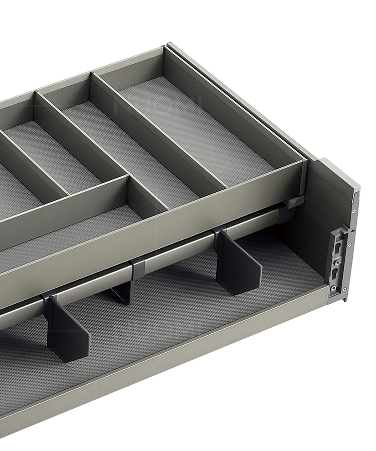 NUOMI Kitchen Drawer Sliding Baskets - Organize Efficiently
