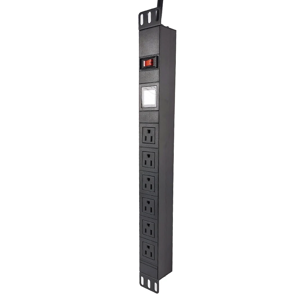 PDU-Single phase 250V 15A USA Power Distribution Unit with lcd with ...