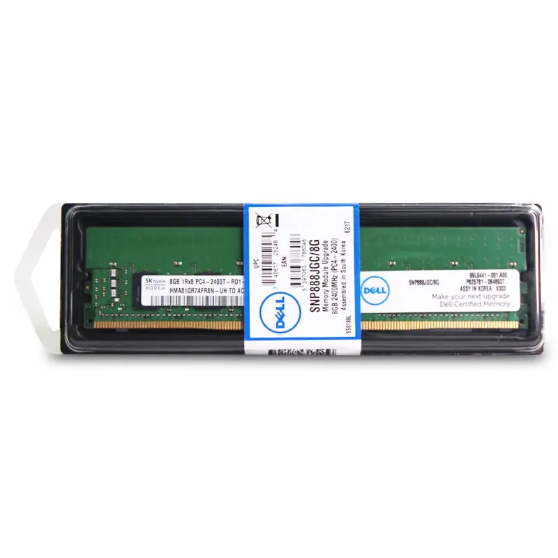 Dell Server Workstation Memory 8g/16g/32g/64g Ddr4 Recc 2133/2666/2933 ...