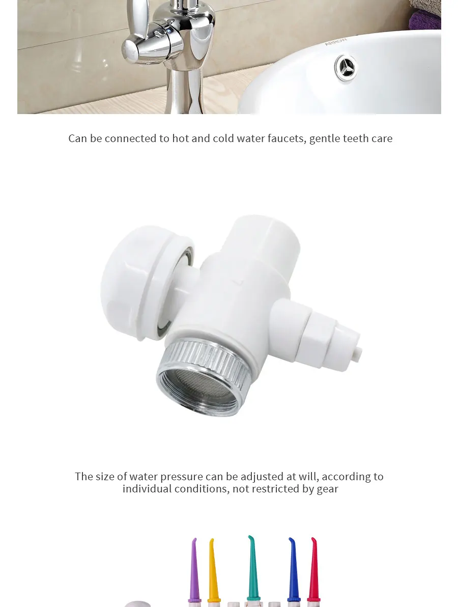 Faucet OEM Water Flosser Oral Dental Irrigator Dental Water Jet Oral ...