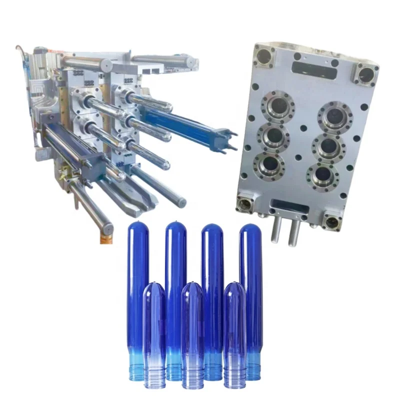 4 Cavity 5 Gallon Pet Preform Mold 700g 750g Injection Pet Preform ...