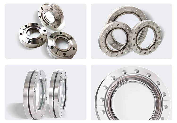 CF Viewport - Borosilicate Glass Stainless Steel 304