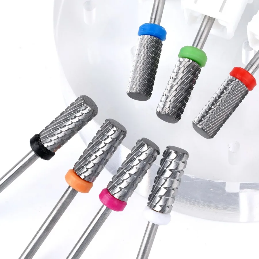 6.6mm Large Barrel Bits (Chamfer)/ Uncoated Professional Manicure ...