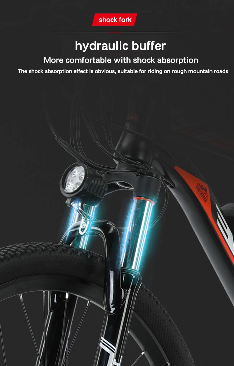 FRIKE Electric Bike - 1000w Power, 26inch Frame, 21 Speed