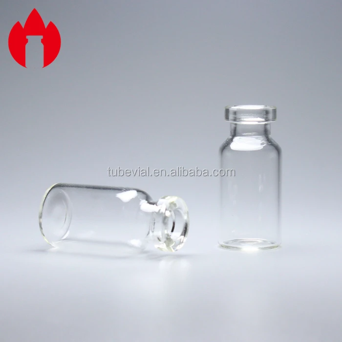 3ml Glass Vial - Transparent Pharmaceutical Tubular Bottle