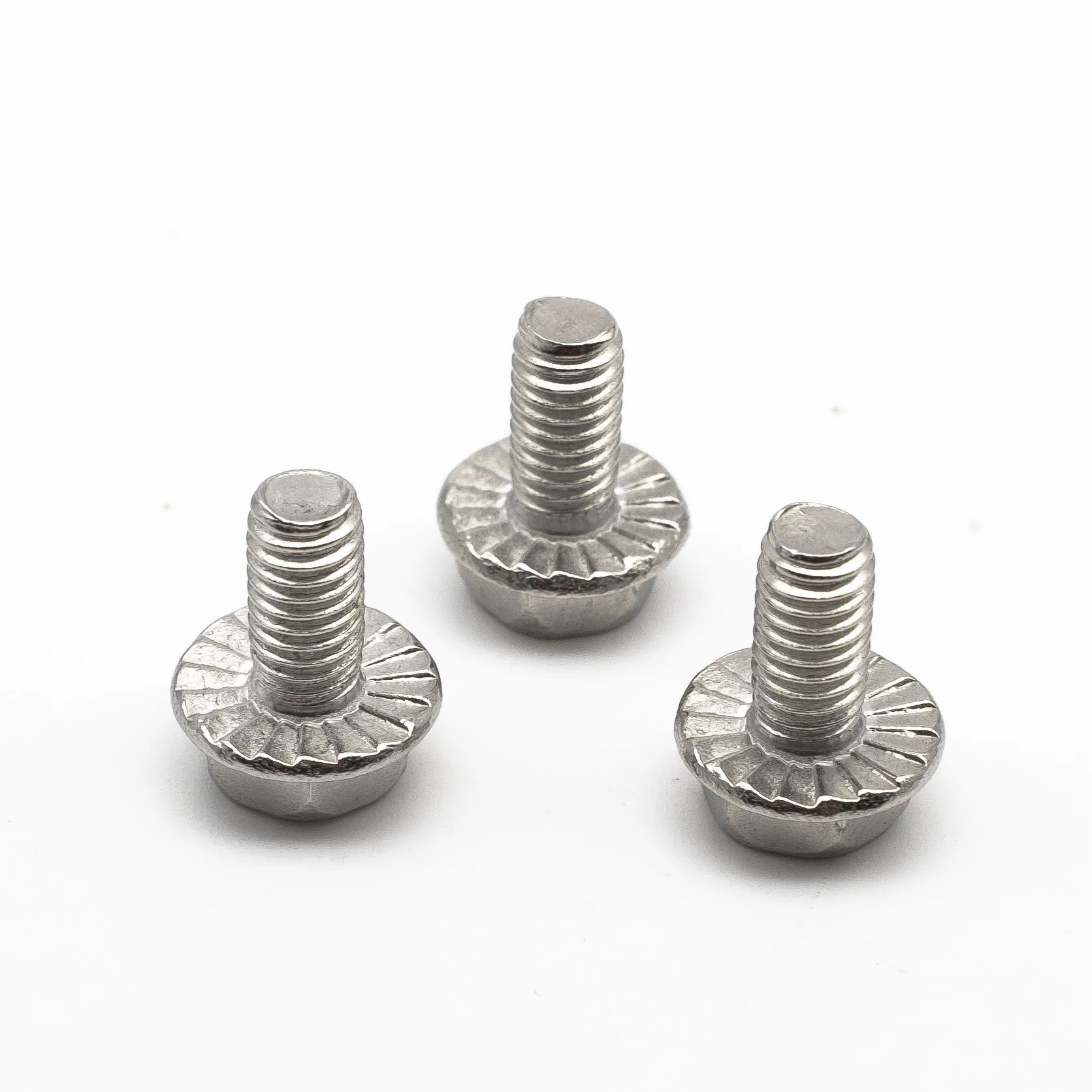 Custom Serrated Hexagonal Flange Bolt Din6921 Stainless Steel Philips ...