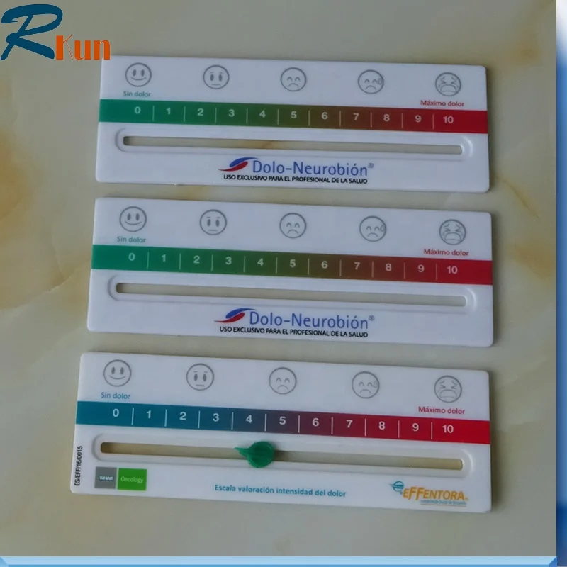 Medical Cardiogram Pain Scale Ruler - Accurate Pain Measurement
