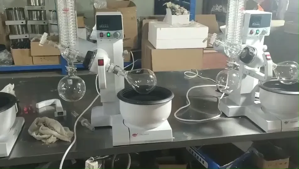 Small Lab Electric Heating Laboratory Vacuum Distillation 5l Rotovap ...