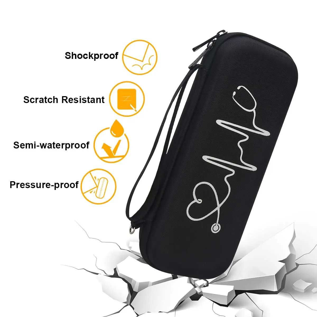 Custom Stethoscope EVA Travel Case - Classic Carrying III