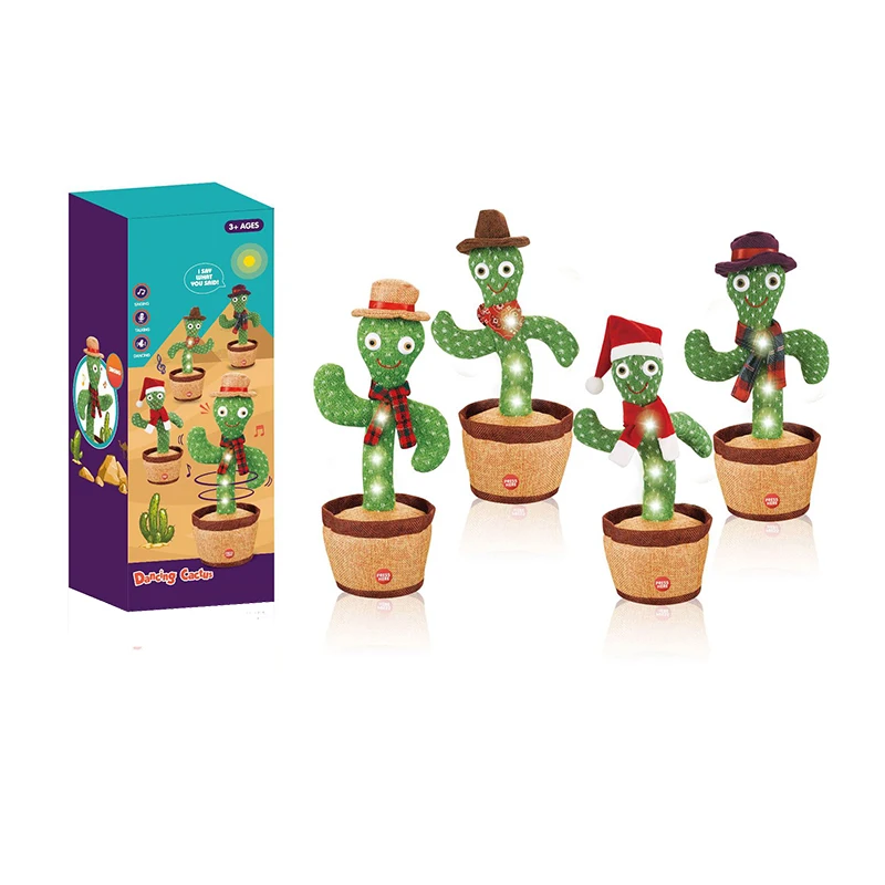 Dancing Cactus Toy Talking Repeat Singing Sunny Cactus Toy Sunny The ...