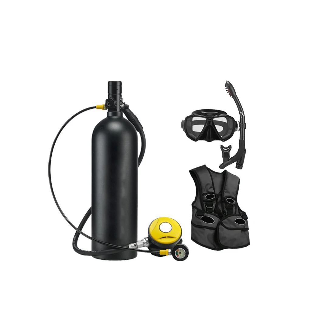 Scuba Diving Tank Cylinder 2l Swimming Aluminum Oxygen Compressed Air ...