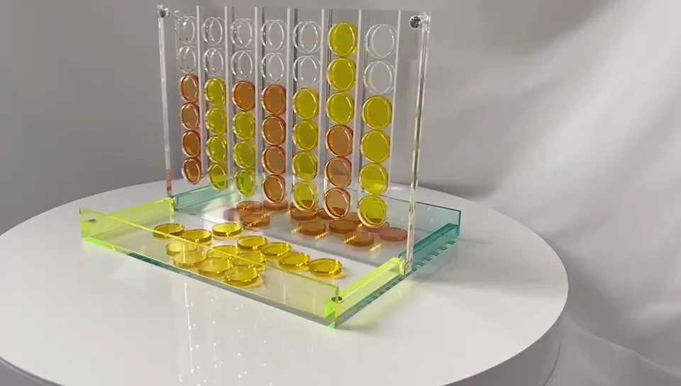 Custom Wholesale Black Pink Giant Lucite Connect Four Outdoor Kitchen ...