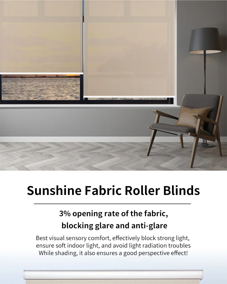 Motorized Outdoor Roller Blinds - Aluminum Sunshine Windows
