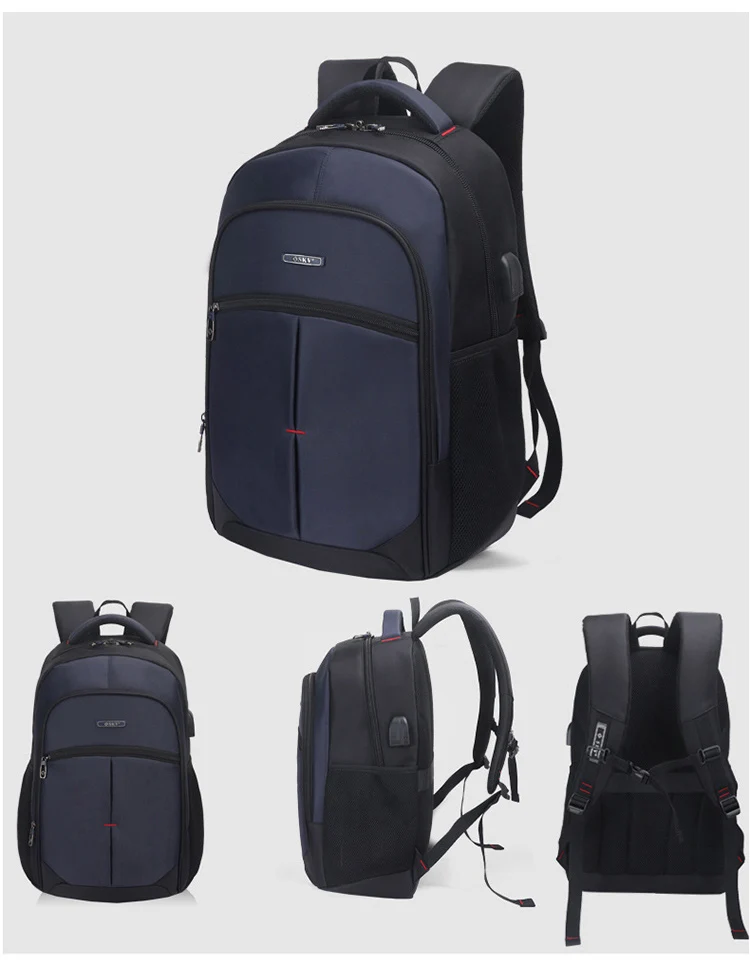 SKV Fashionable USB Bagpack Lightweight School Laptop Backpack for Boys ...