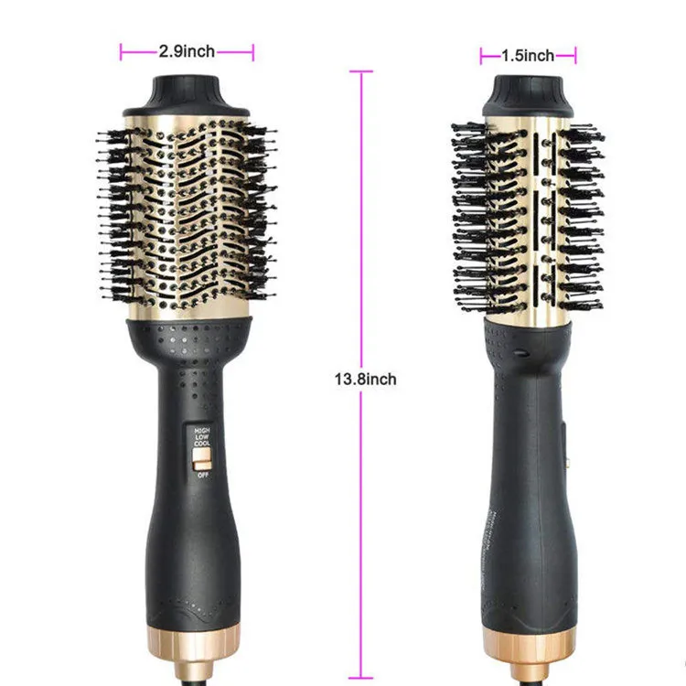 1200W Kaylux Hair Dryer Brush - Versatile & Portable Styler