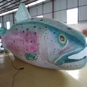 Boyi Giant Inflatable Fish/inflatable Flying Fish/advertising Balloon ...