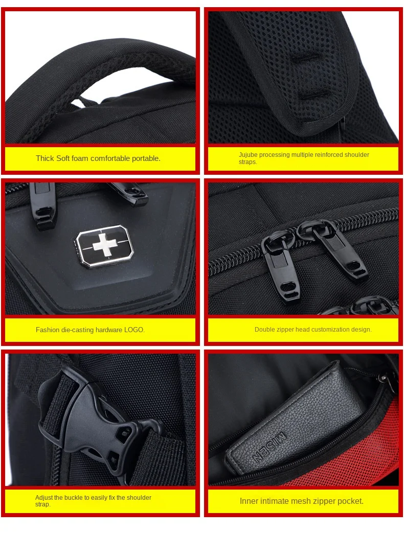 Junior High School Students Schoolbag Travel Bag Large Capacity ...