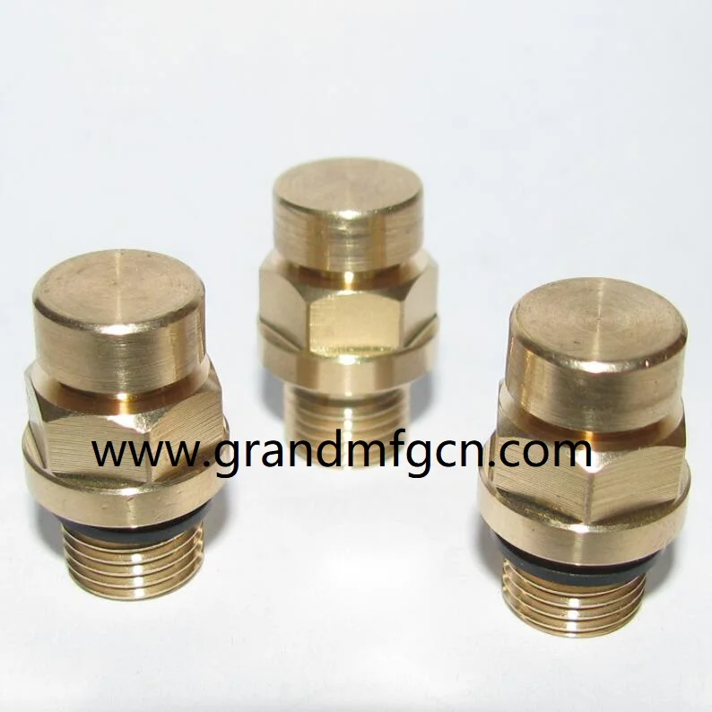 Male NPT Thread 1/8 Inch Gear Reducer Breather Vent Plugs