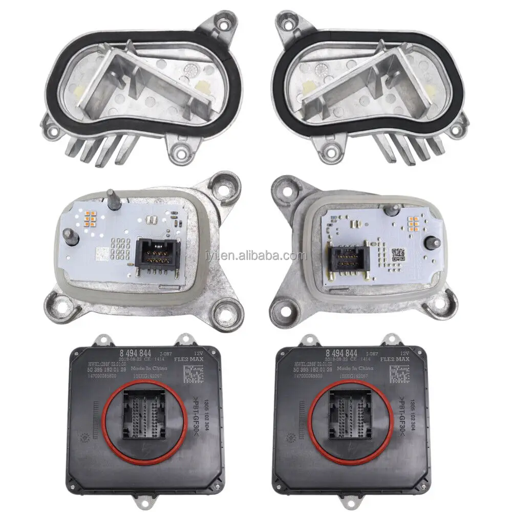 New Full LED Headlight DRL Turn Signal Module Set 8494844 63117493231 ...