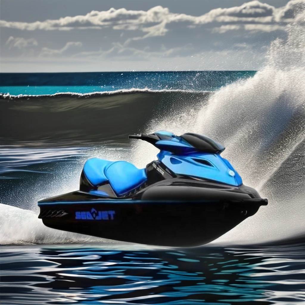 New Design 4-stroke 3-person Jet Ski With 1400cc Engine Chinese Factory ...