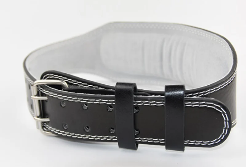 Aolikes Barbell Powerlifting Training Lumbar Back Brace Double Grommet ...