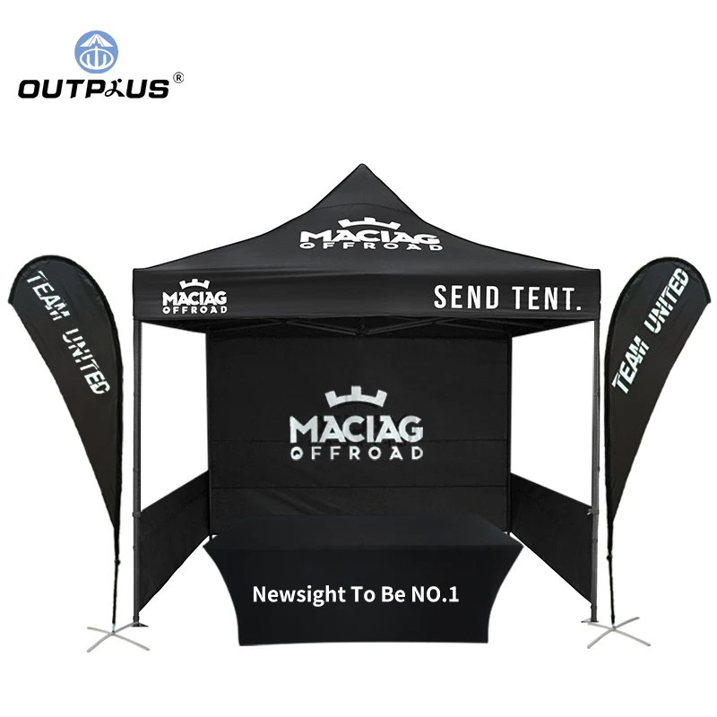10x10ft 3x3 Portable Event Tent - Durable & Customizable
