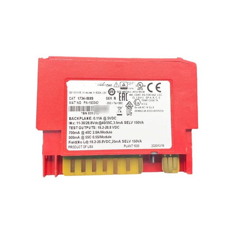 Original Ab Plc 24vdc Input Module 1734-ib8s - Buy 1734-ib8s,Input ...