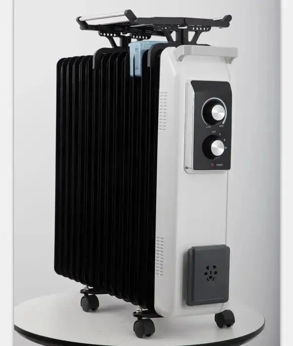 Oil Filled Radiator Heater 1500w - Portable Electric Oil Space Heater ...