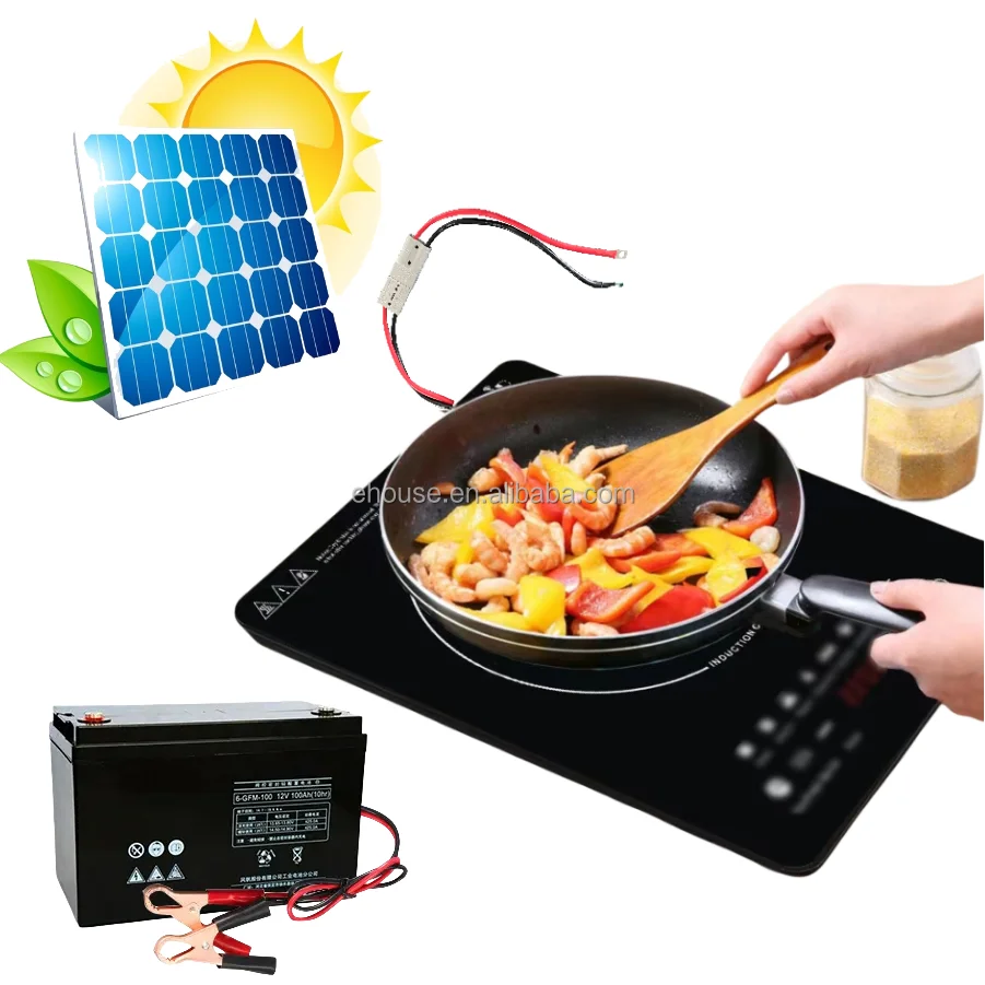 Newly Upgraded 48V Single Battery Powered Commercial Induction Cooker ...
