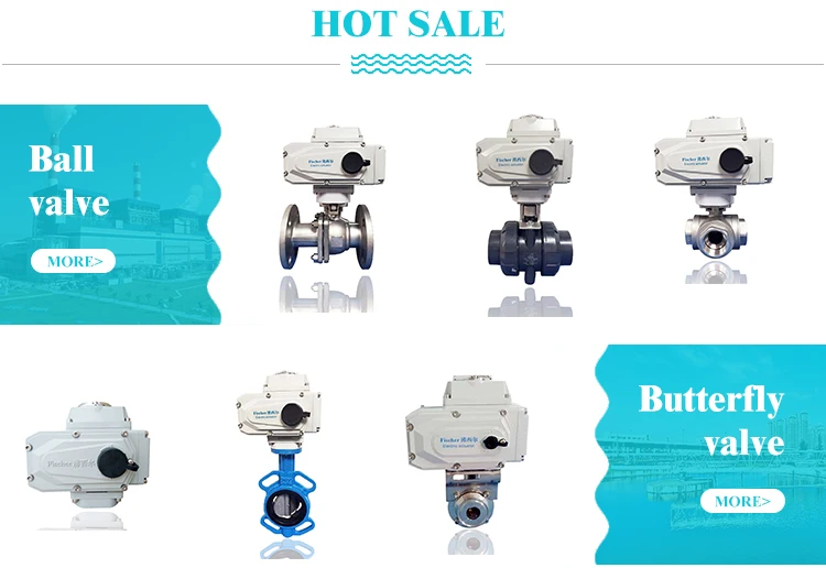 Factory Wholesale Dn50-dn1200 Dn100 Motorized Wafer Type Electric ...