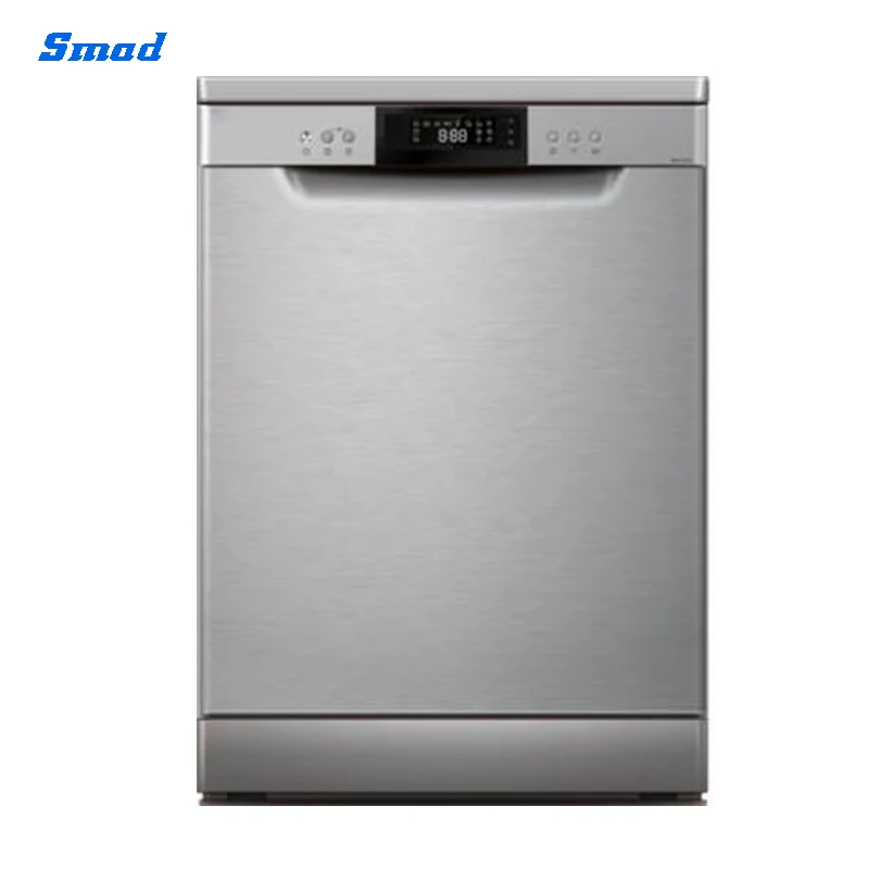14 Sets Turbo Drying Freestanding Dishwasher with Auto Open