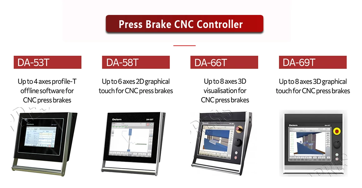 Da53t Cnc Controller Servo Pumps Control 2d Graphical Press Brake Machine Price - Buy Da53t ...