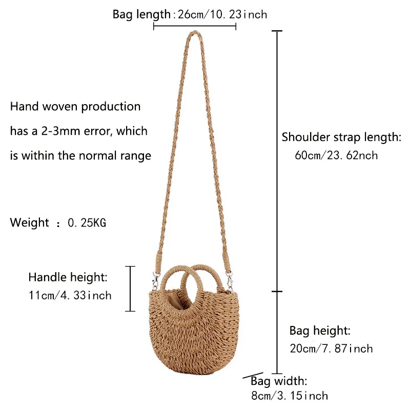 Trendy Madagascar Raffia Straw Woven Beach Handbags Paper Knitting ...