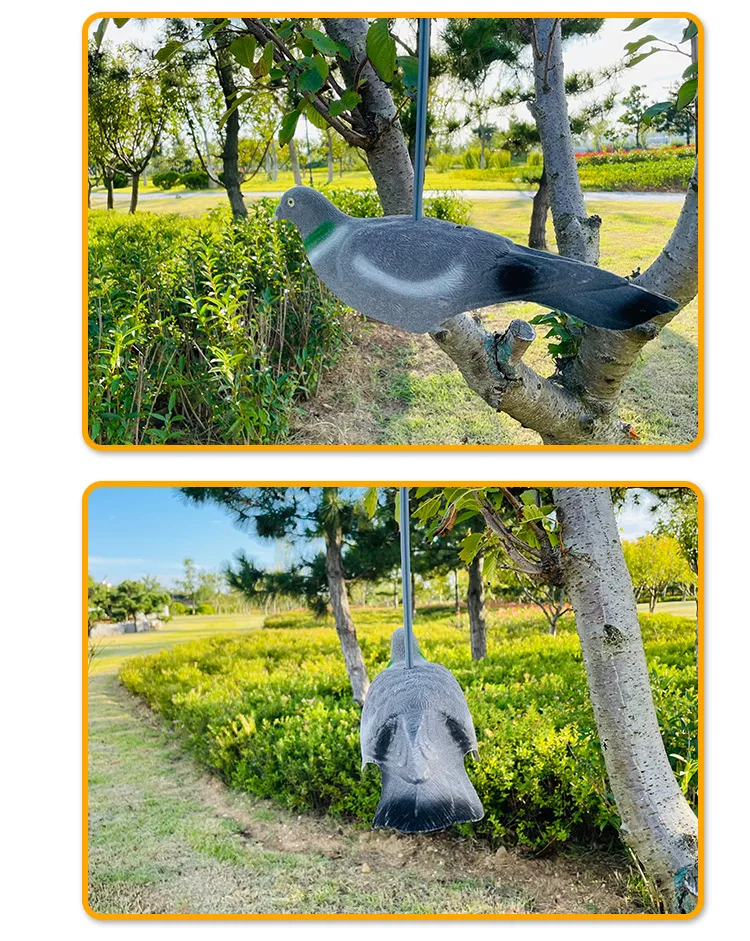 Hitop 105g Pe Tufted Egreth Rotary Pigeon Decoy Machine Triple Pigeon ...