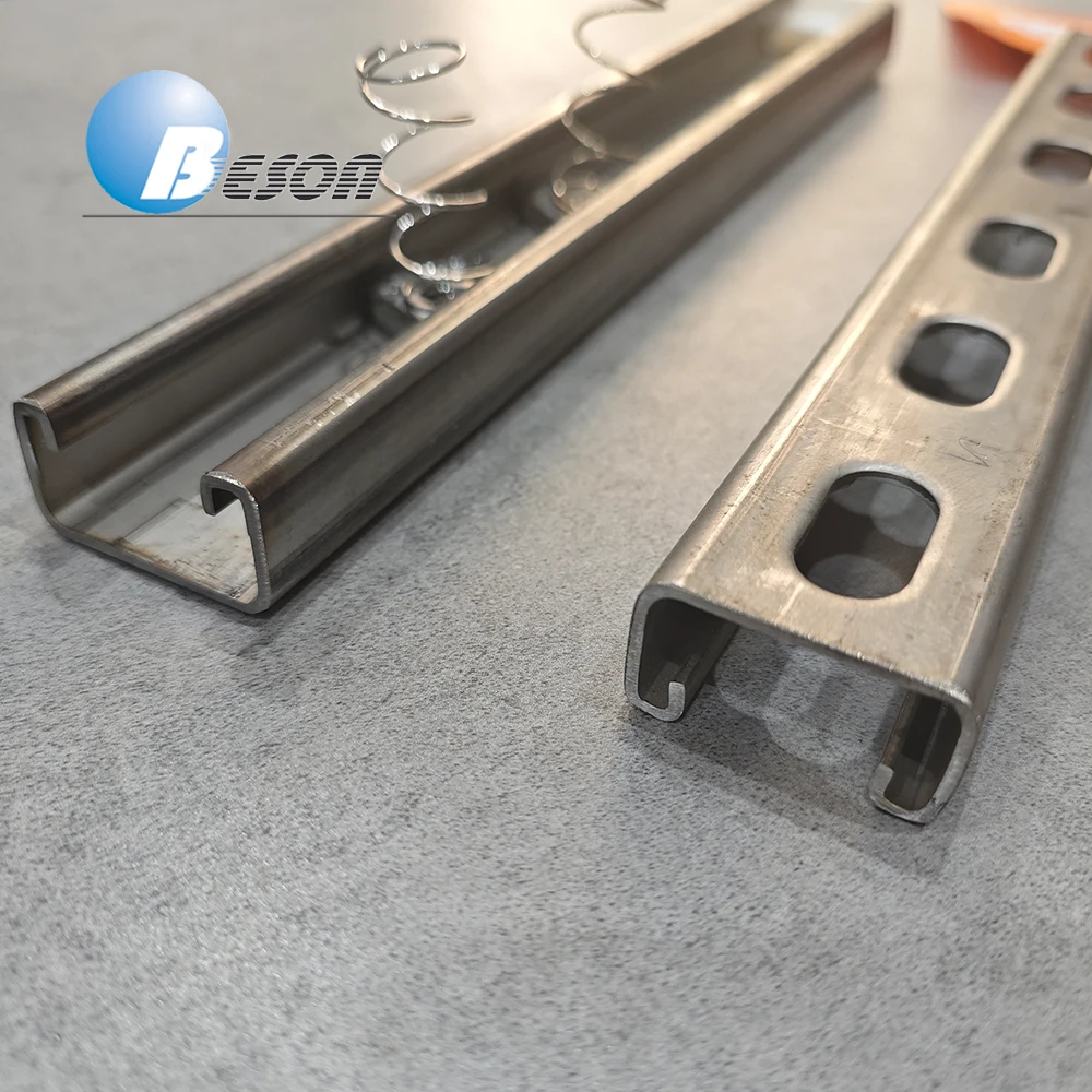 Stainless Steel SS304 Slotted C Channel 41X41X2.5 Size On Sale| Alibaba.com