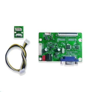 60pin Lvds To Vga Converter Board C090ean02.0 Lcd Controller Board Kit ...