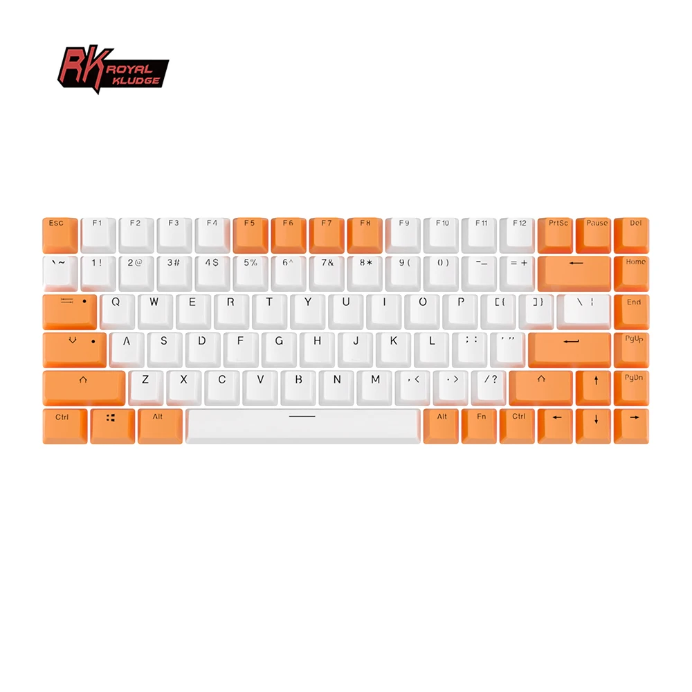 Royal Kludge Rk84 Xda Keycaps De Layout Blank Super Thick Dye ...