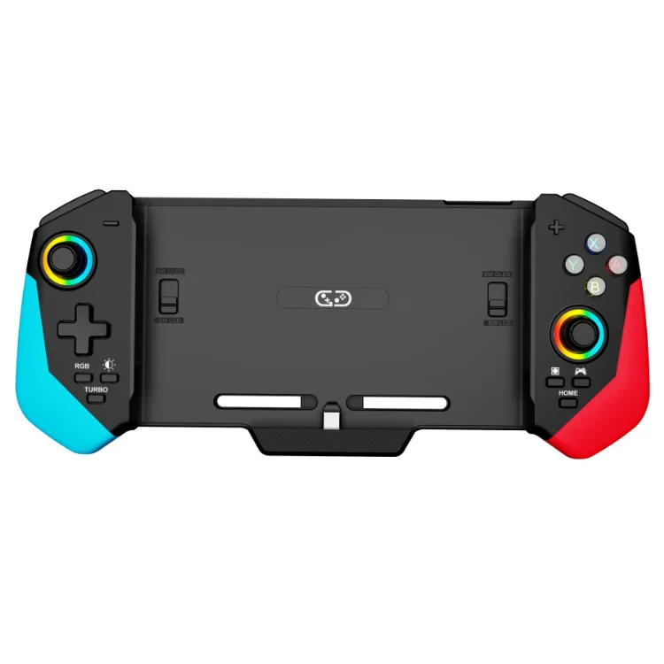 6-Axis Gyro Handle RGB Extender Gamepad Controller for Nintendo Switch ...