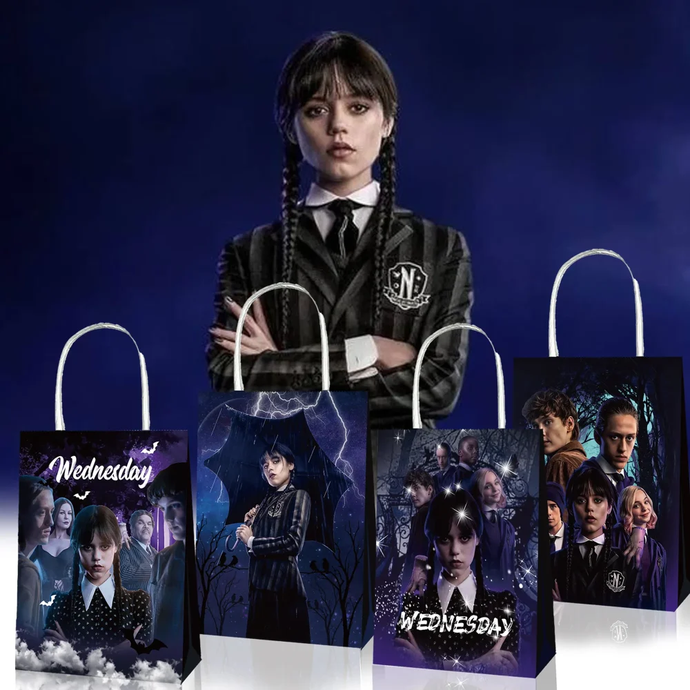 Xindeli Bd121 Wednesday Addams Theme Birthday Party Favors Gift ...