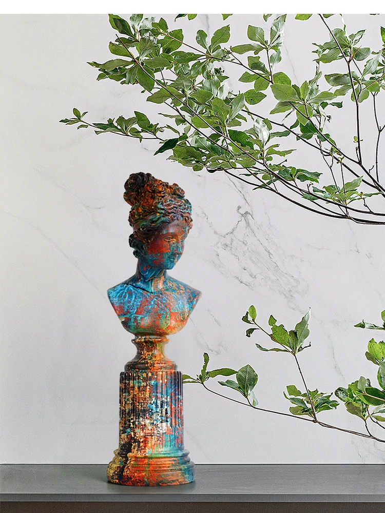 Venus Goddess Bust Creative Home Desk Decoration Resin Handicraft ...