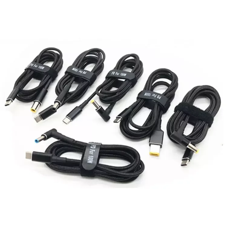 1m Usb Type C Pd Charging Cable Cord Dc Power Adapter Converter Laptop ...