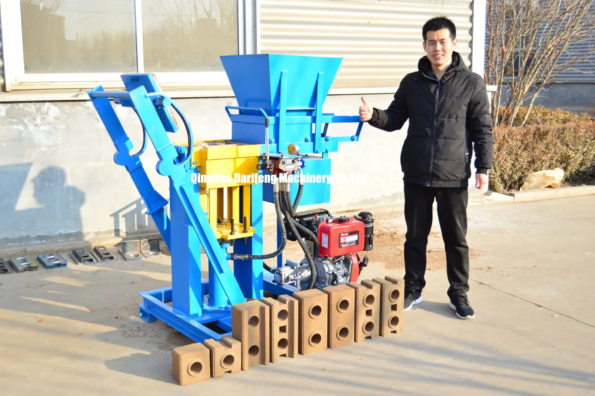 DF2-25 Eco Brava Interlocking Ecological Brick Making Machine