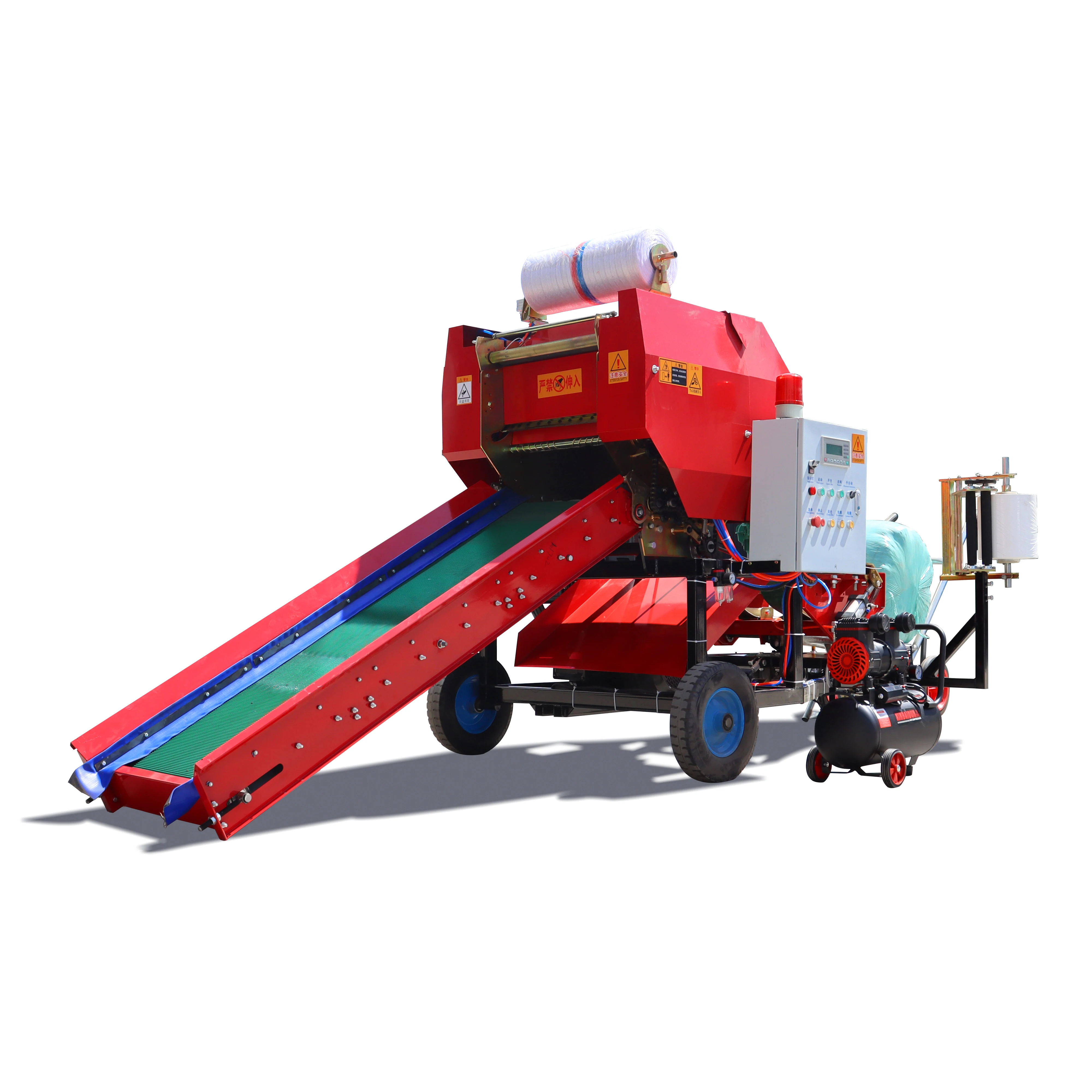 Small Straw Hay Wrapper Straw Silage Baler Bailing Machine| Alibaba.com