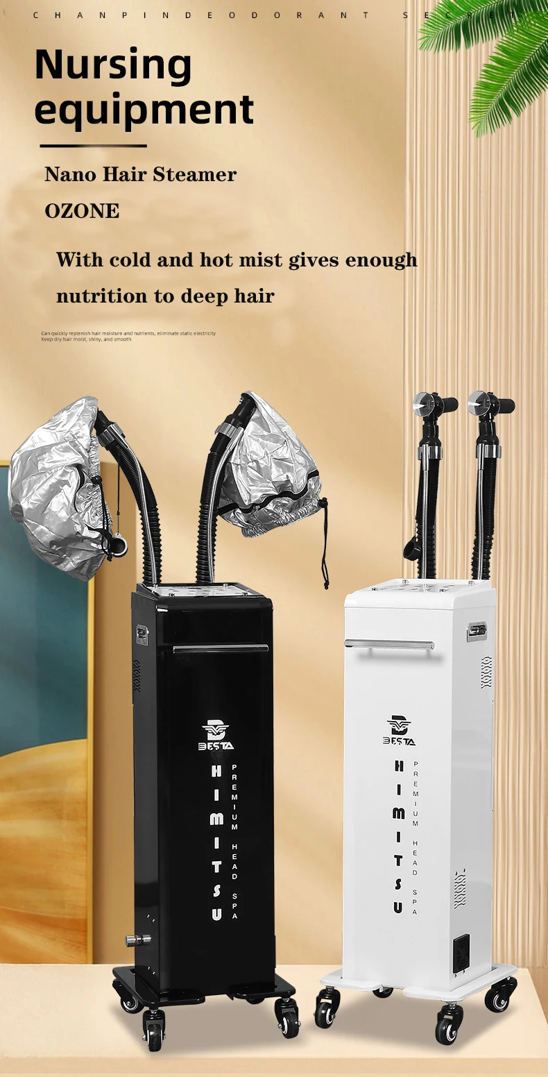 2025 newest nano hair steamer big mist vapor steamer hair spa machine ...